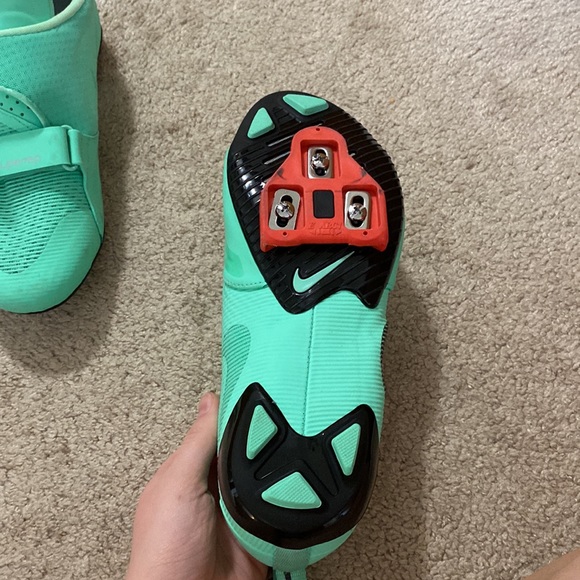 Shoes | Teal Nike Super Rep Cycle Shoes Cleats Included | Poshmark